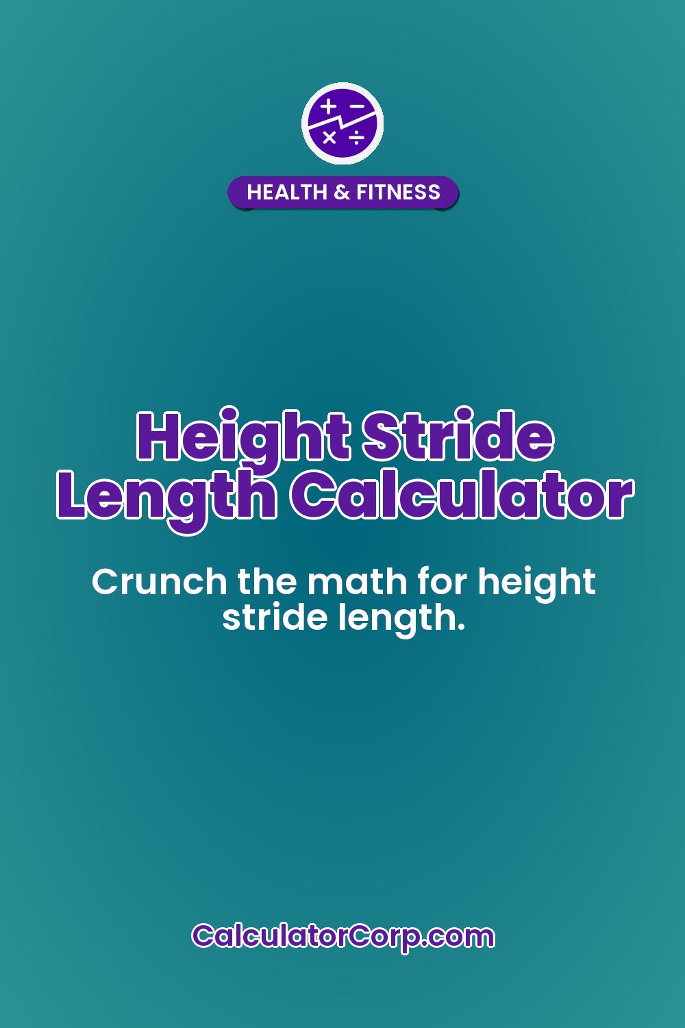Height Stride Length Calculator