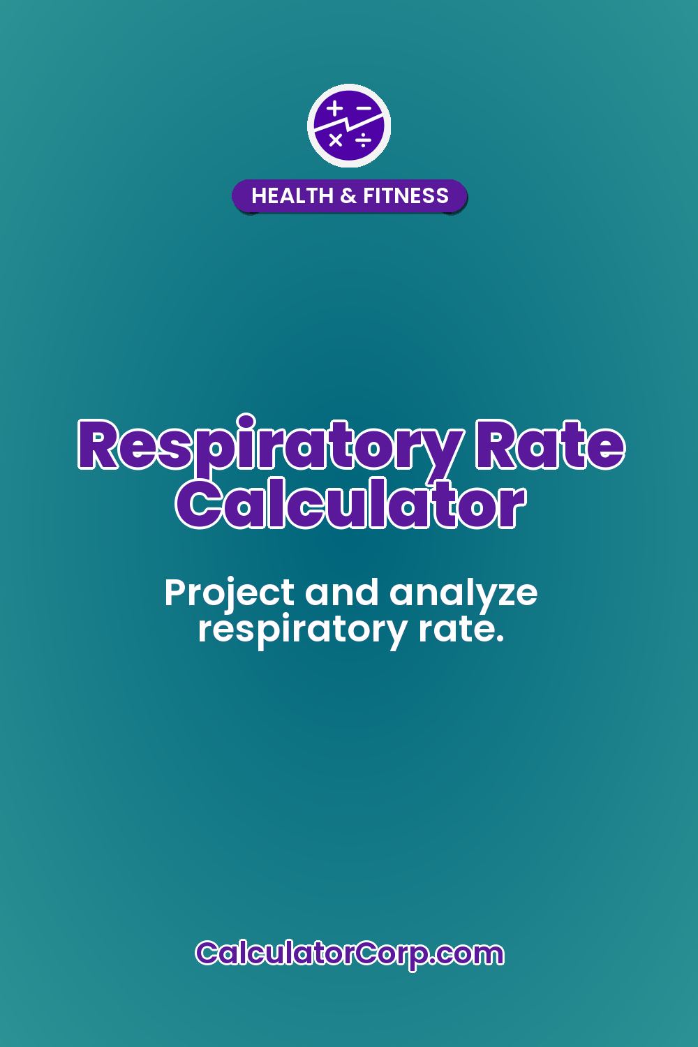 How To Calculate Respiratory Rate Calculator