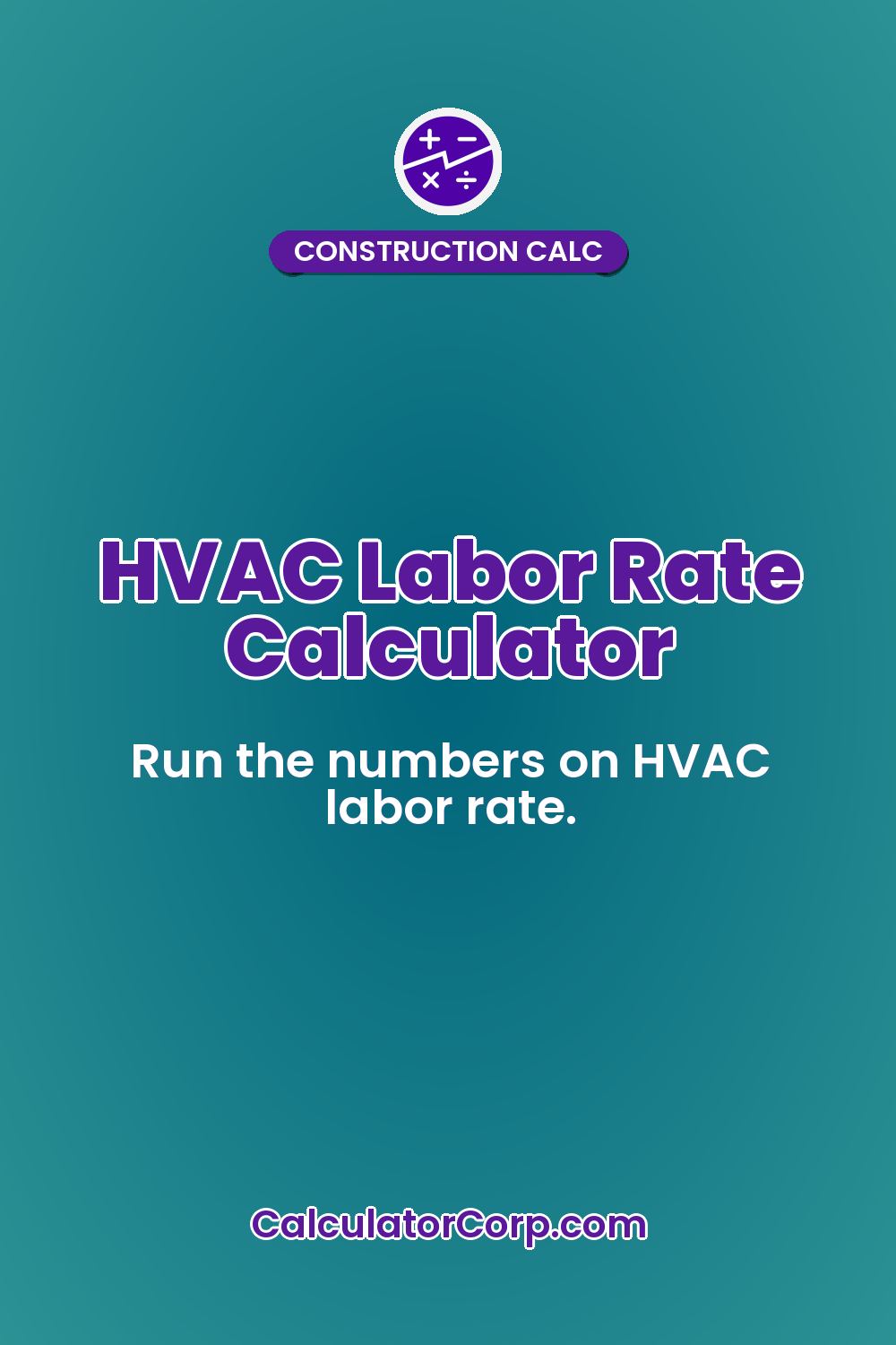 HVAC Labor Rate Calculator