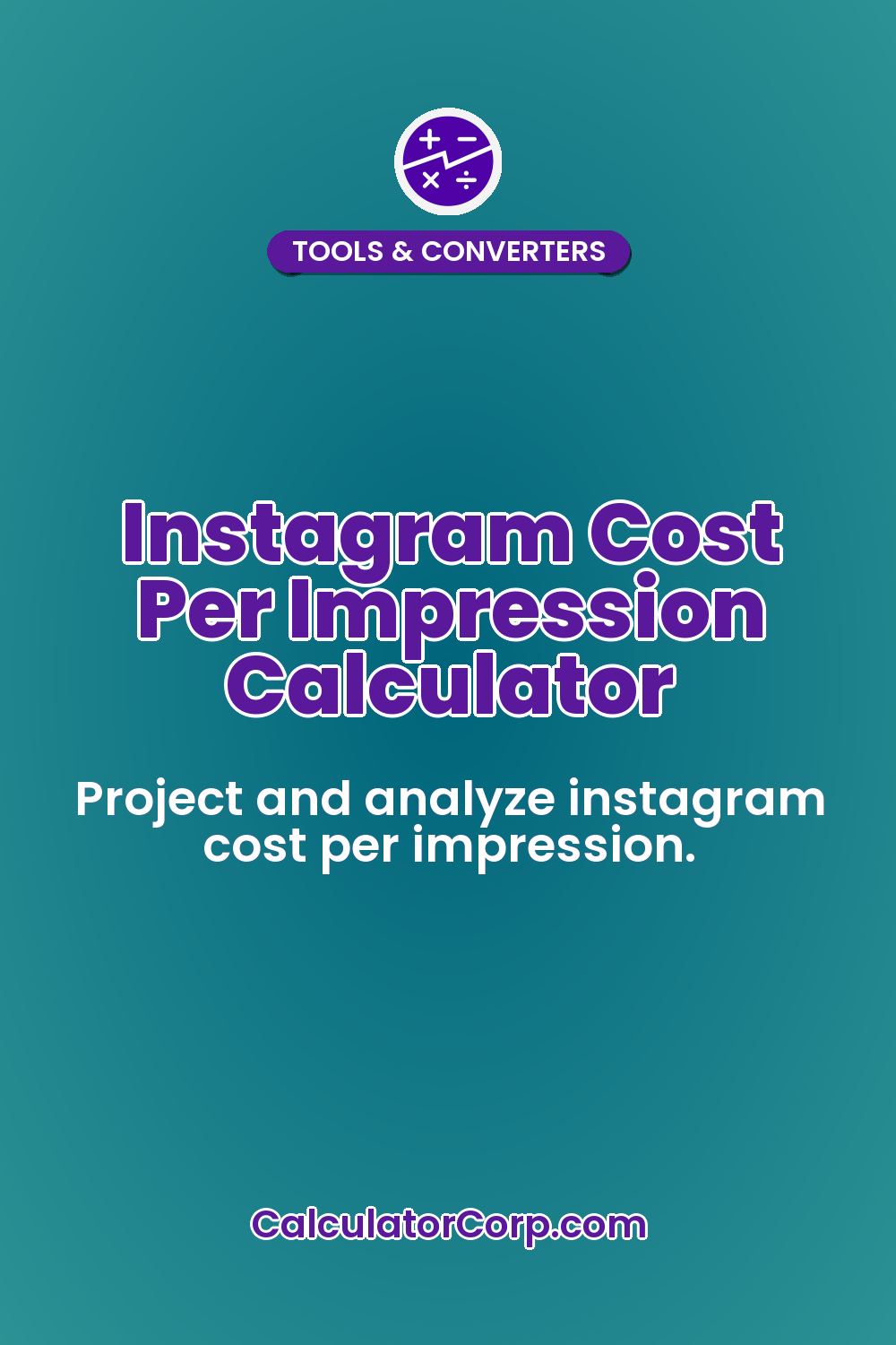 Instagram Cost Per Impression Calculator