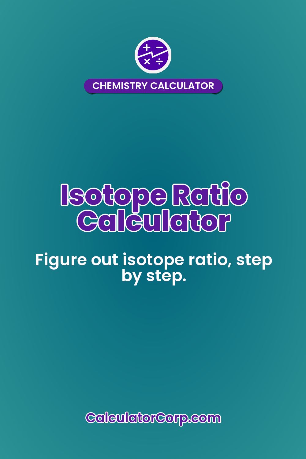 Isotope Ratio Calculator