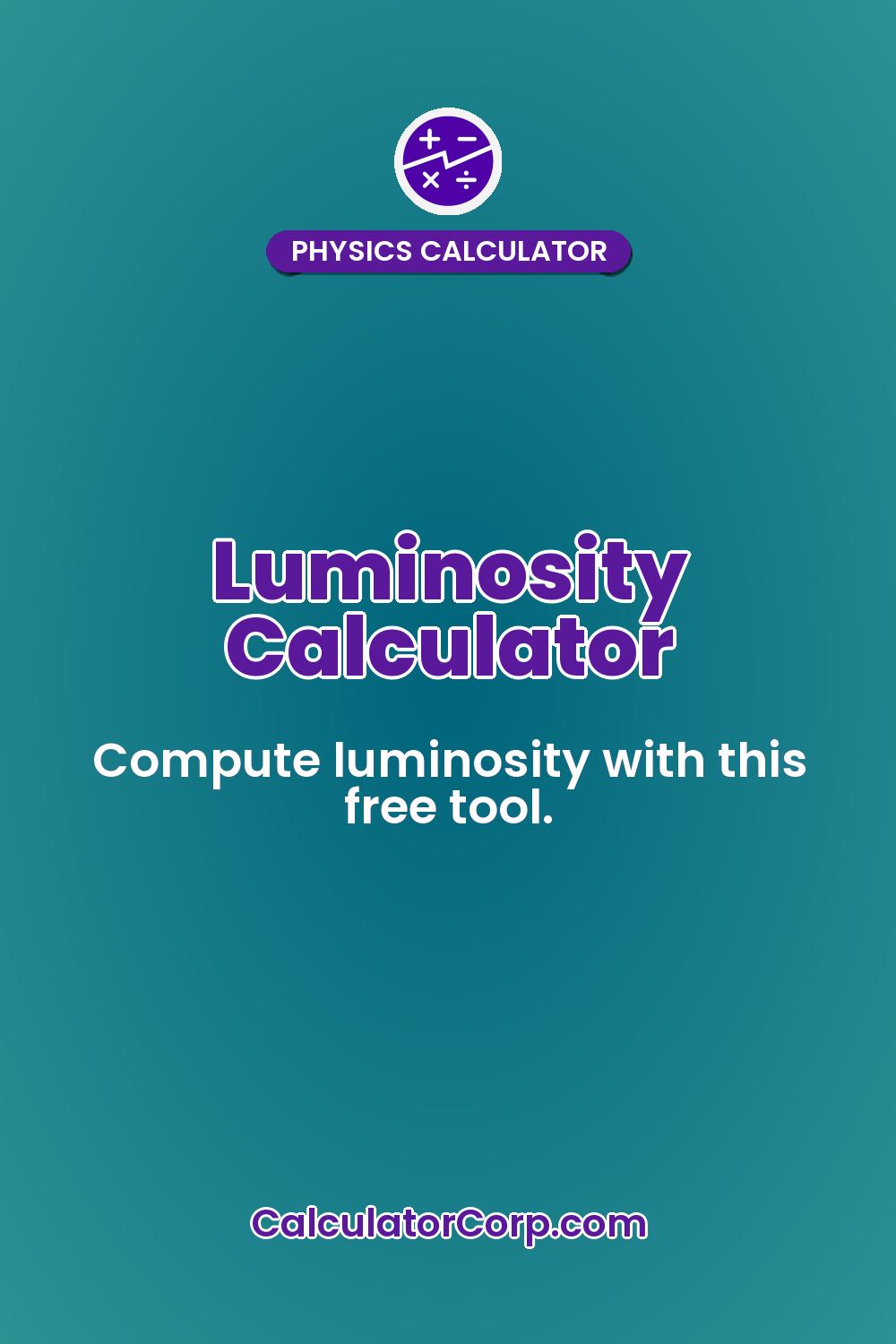 Luminosity Calculator