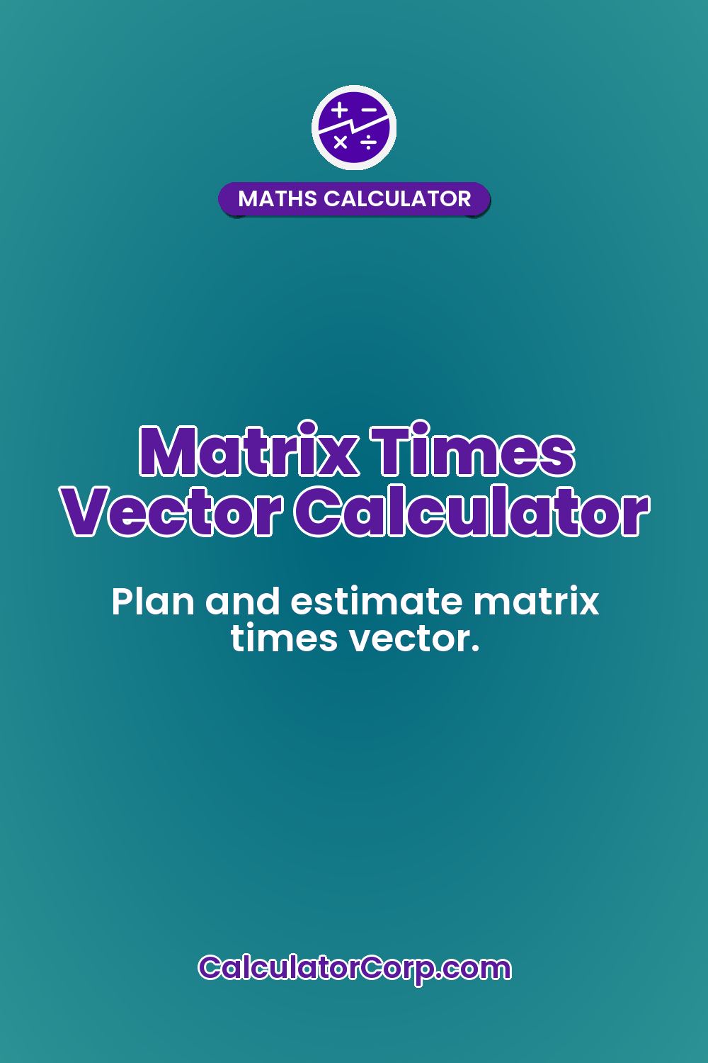 Matrix Times Vector Calculator