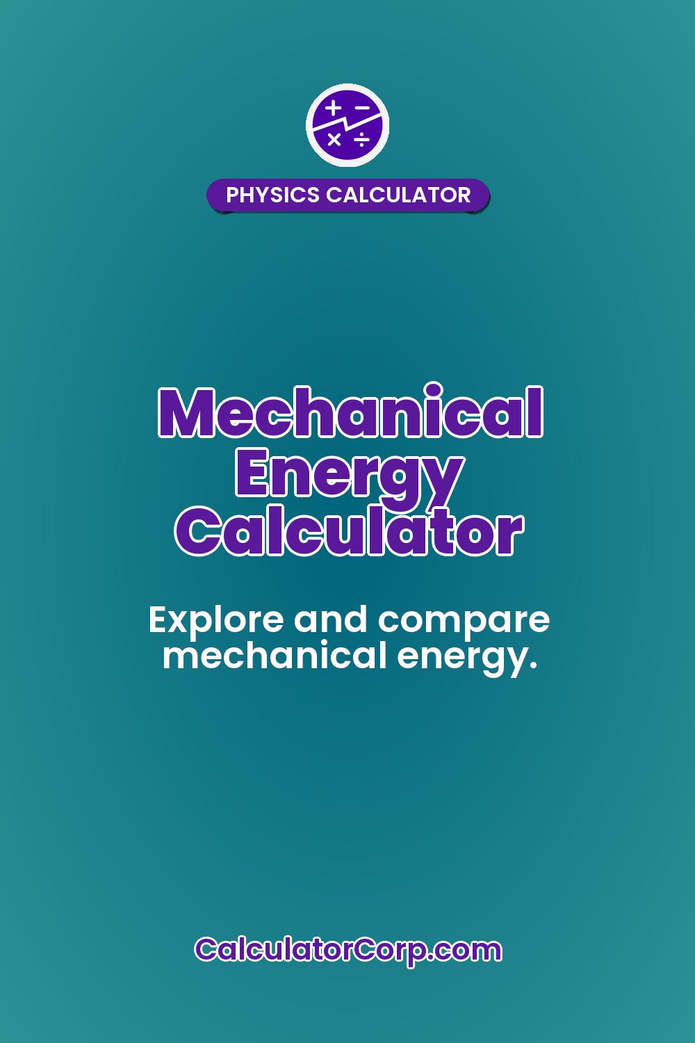Mechanical Energy Calculator