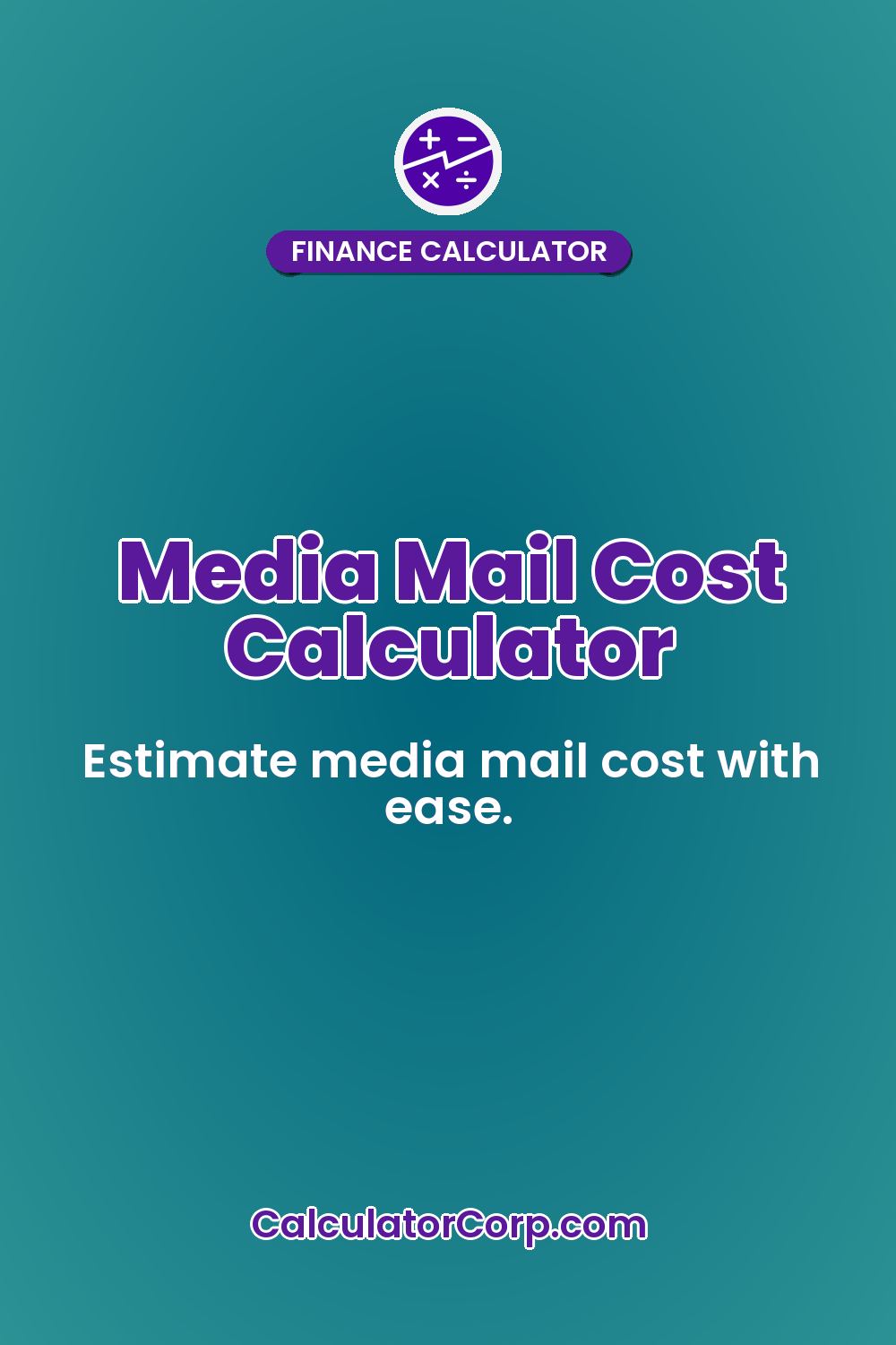 Media Mail Cost Calculator