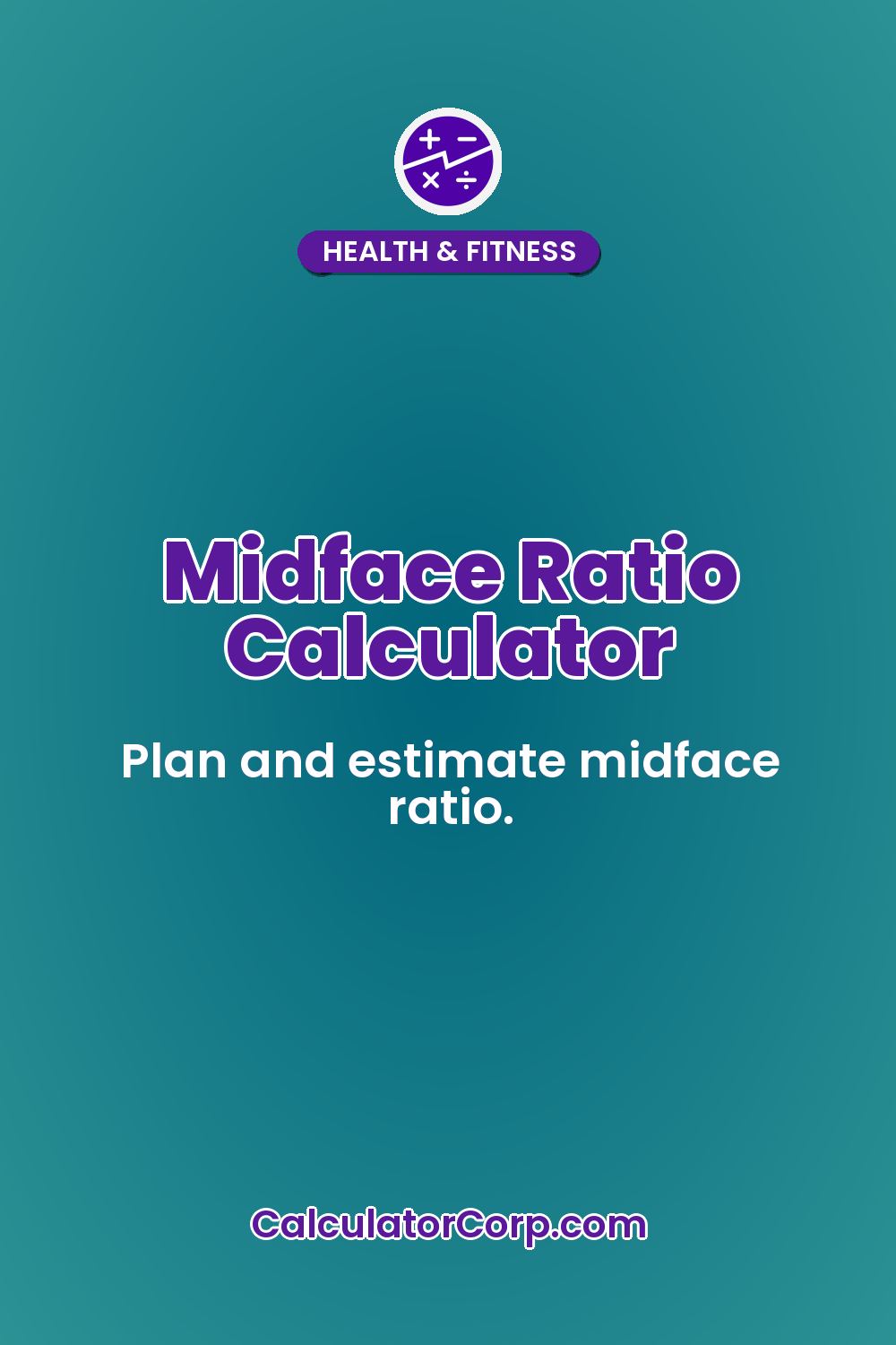 Midface Ratio Calculator