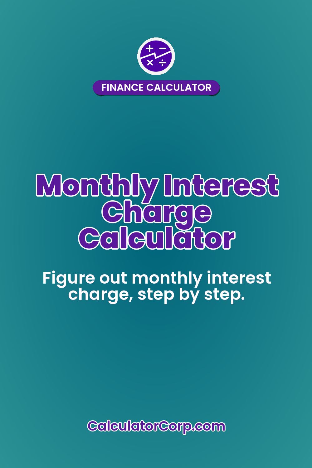 Monthly Interest Charge Calculator